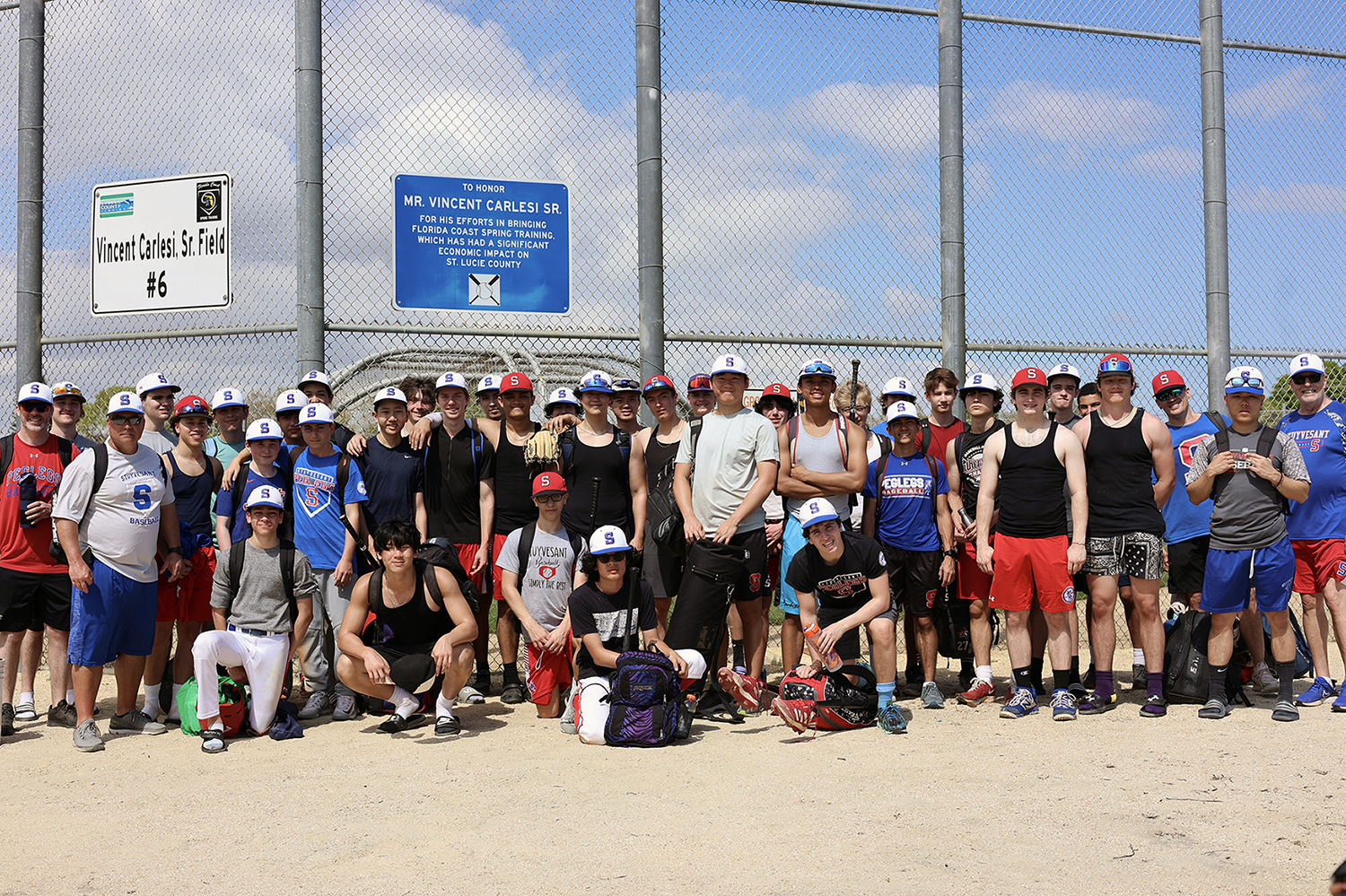 2023 Florida whole team • Friends of Stuyvesant Baseball